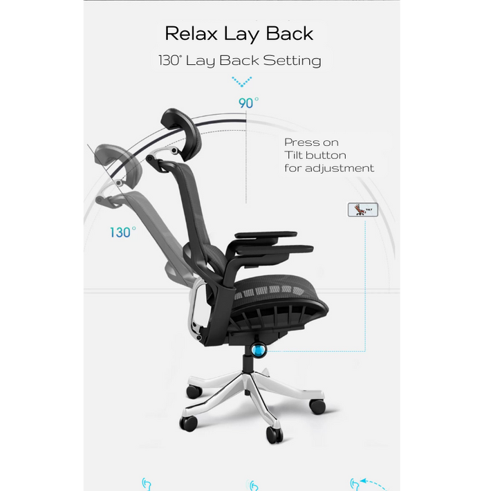 FLOAT Ergonomic Office Chair SG │ Updesk
